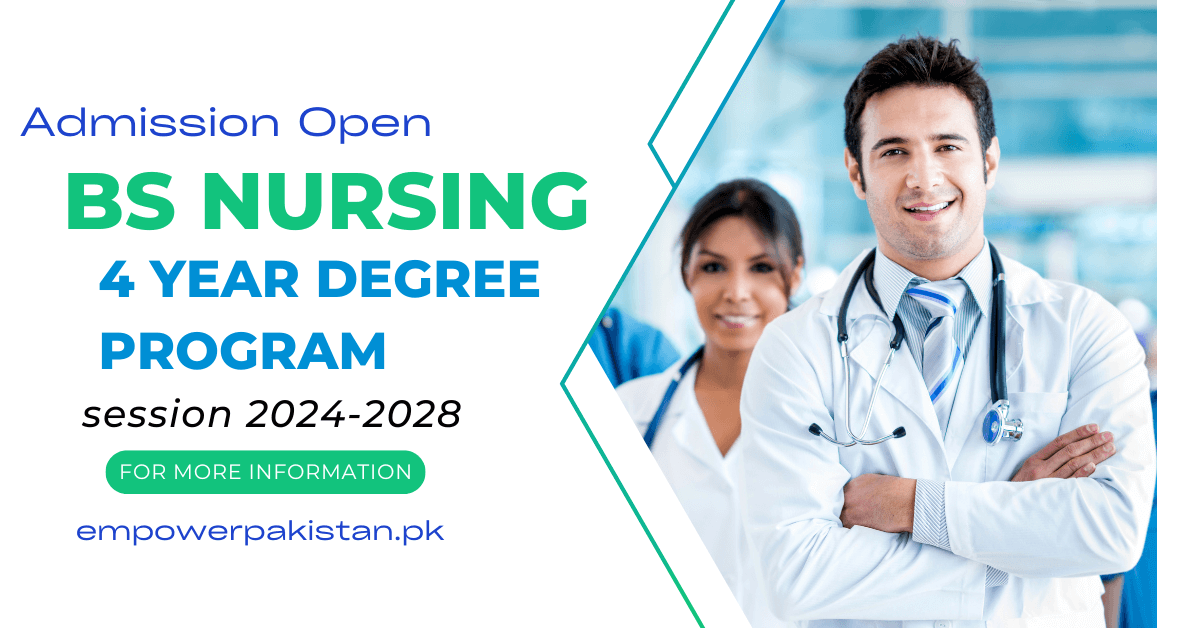 BS Nursing Admission Session 2024-2028
