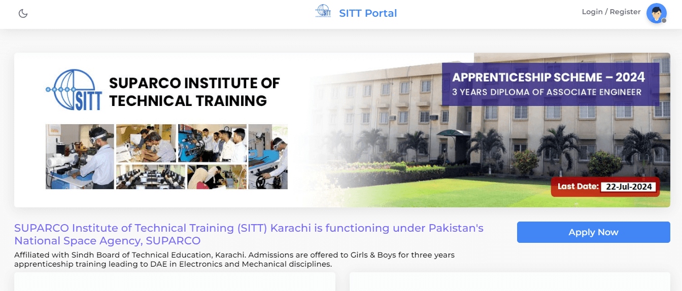 Suparco Apprenticeship Scheme 2024